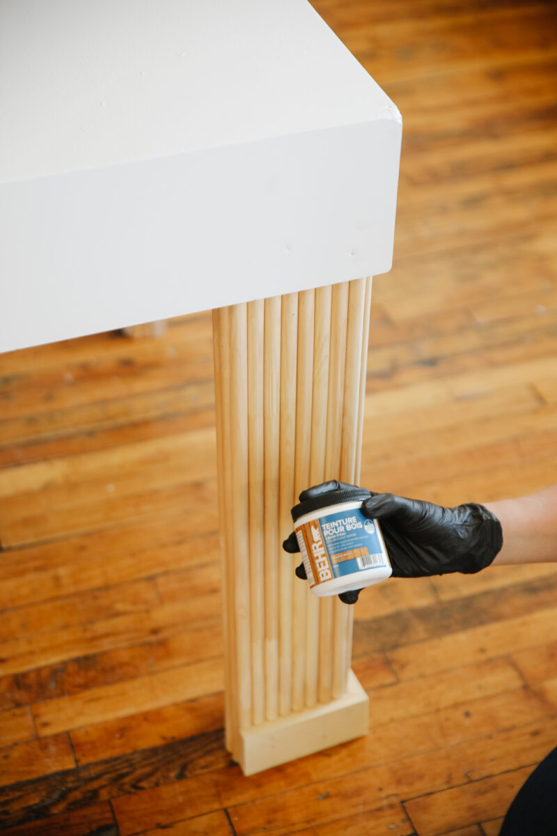 Here's Your DIY Guide To Upcycle Any Table With a Modern Fluted Style ...