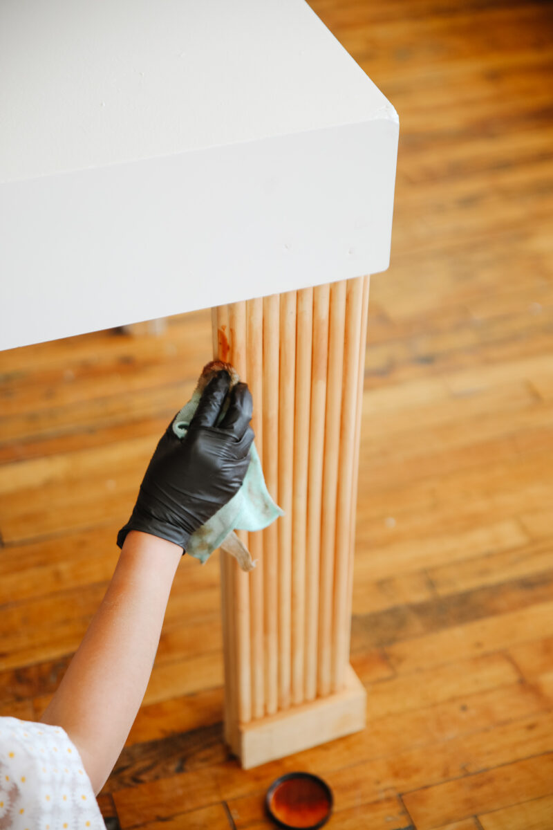 Here's Your DIY Guide To Upcycle Any Table With a Modern Fluted Style ...